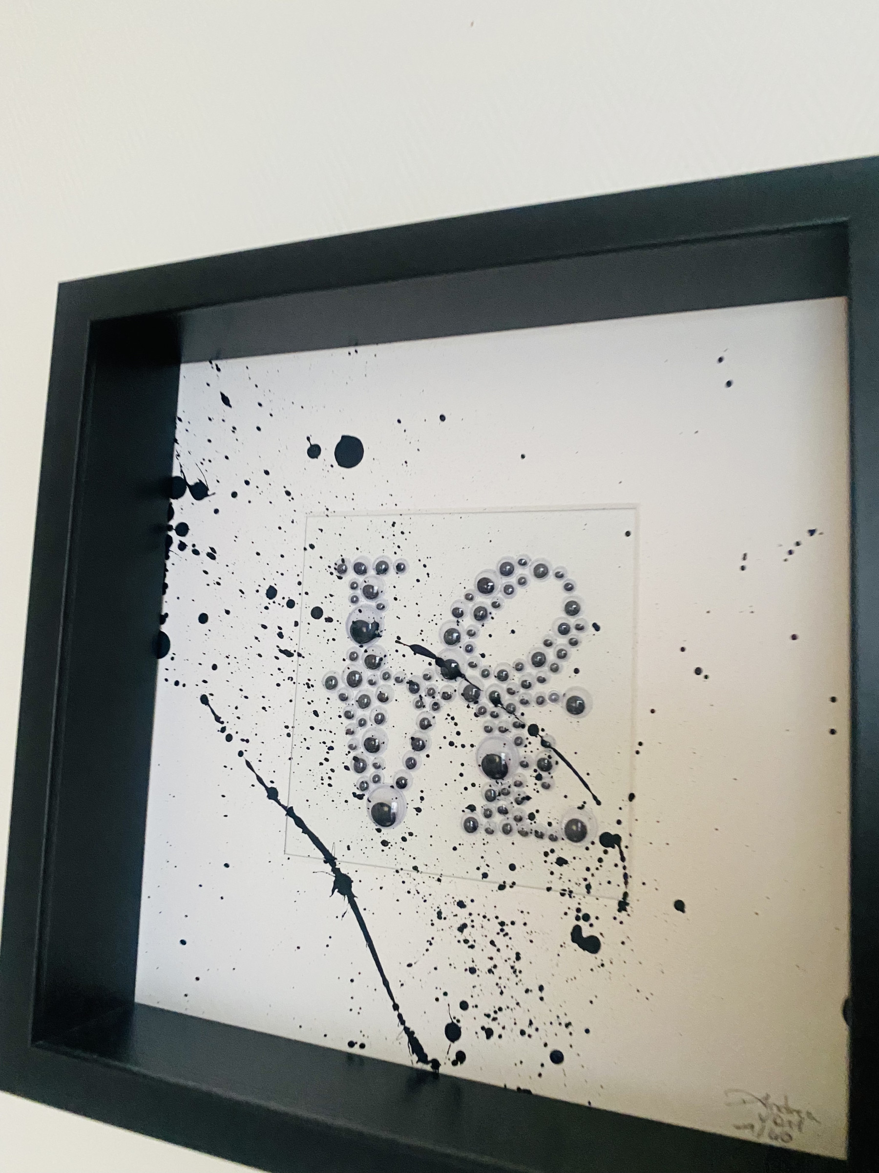 Contemporary Art - Mixed media - Love my eyes - Andrea Van der Hoeven