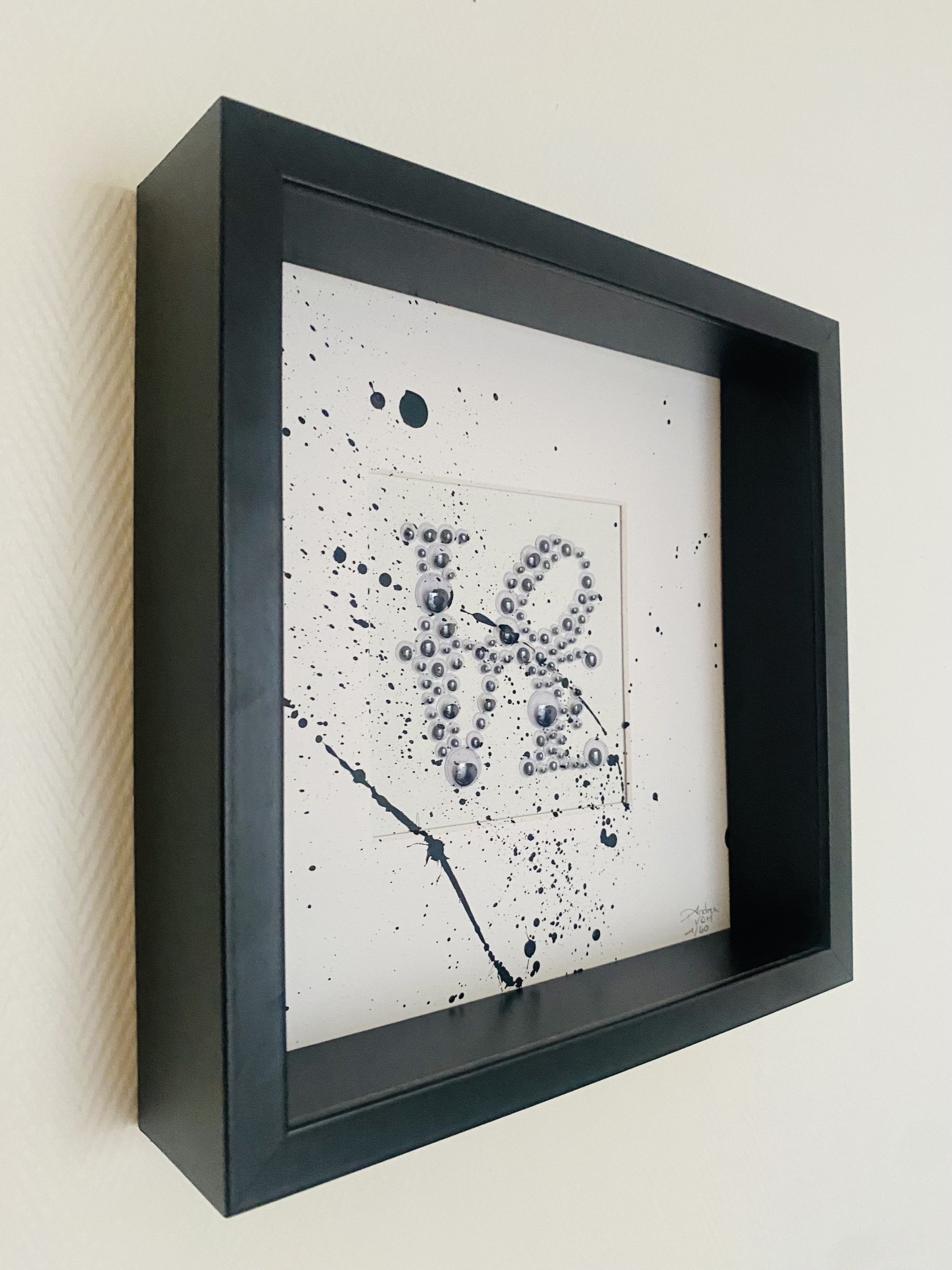 Contemporary Art - Mixed media - Love my eyes - Andrea Van der Hoeven