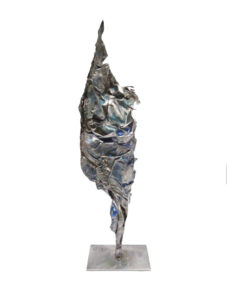 Contemporary Art - Sculpture - Compression colors - Martinez