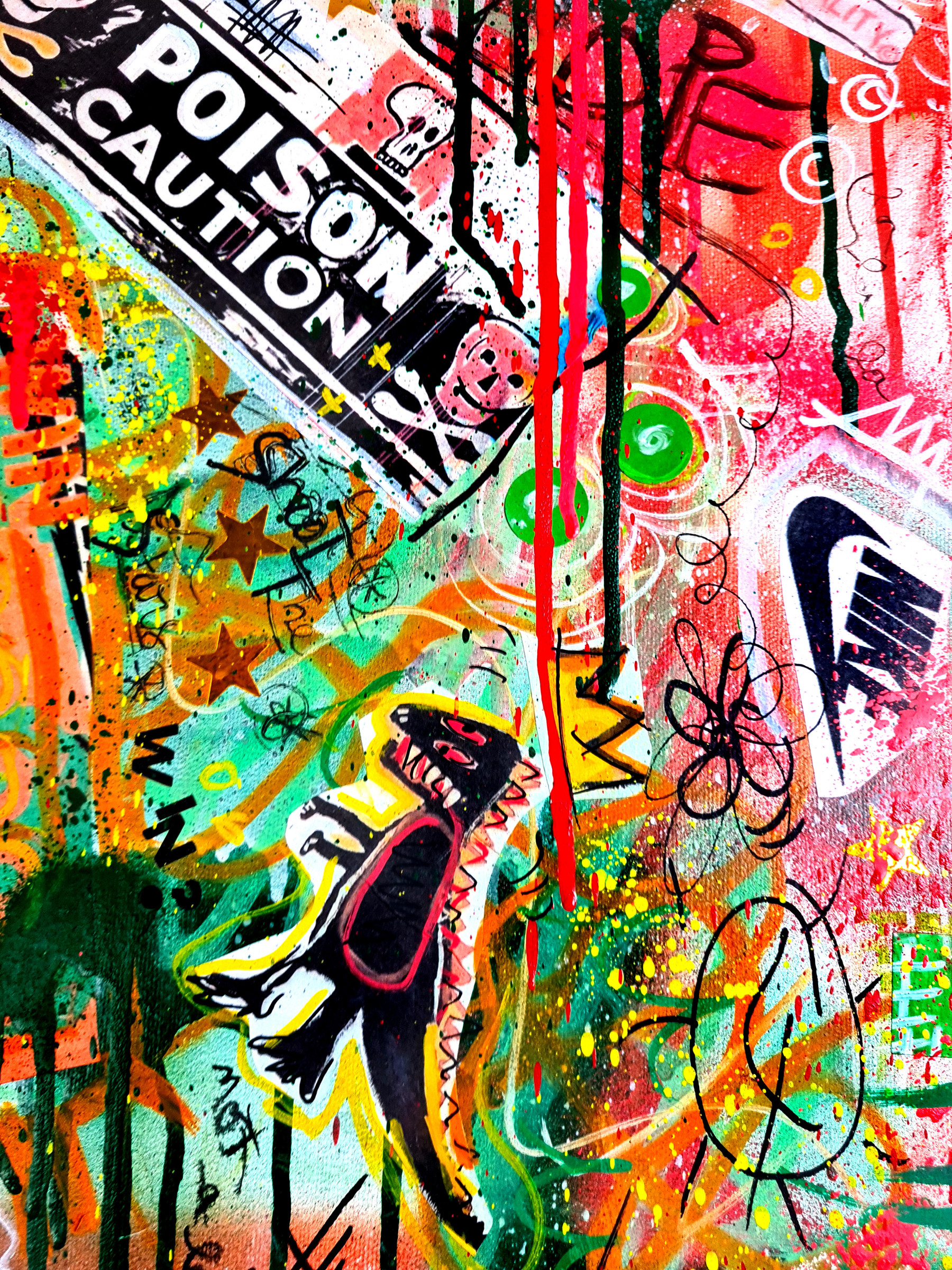 Contemporary art - Mixed media - Lose or Win - PVettese