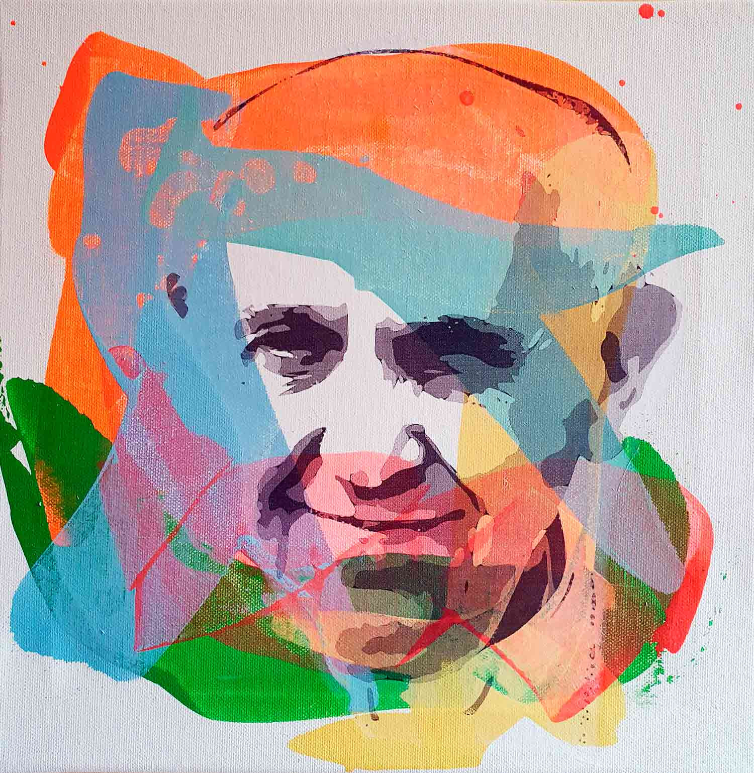 Contemporary Art - Mixed media - Pape François - PyB
