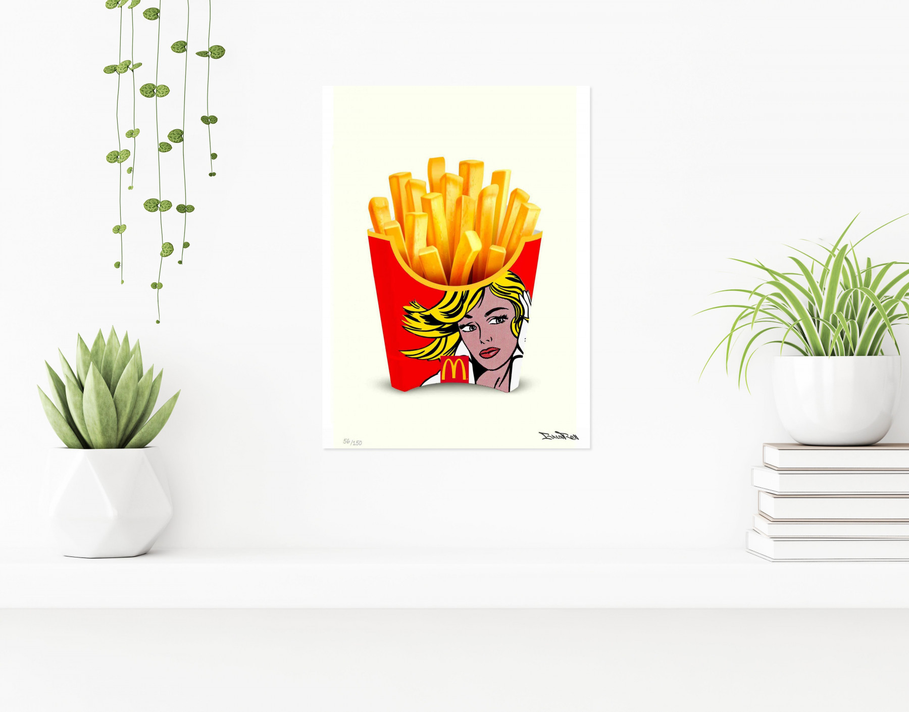 Oeuvre d'art contemporain - Edition - Mc Do Fries Roy - Brain Roy